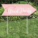 Rose Gold Grad Graduation Party Arrows Double Sided - Etsy