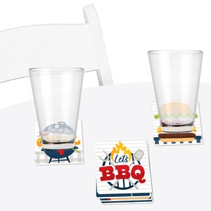 Fire up the Grill - Funny Summer BBQ Picnic Party Decorations - Drink ...