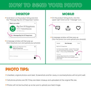 Fun Face Cutout Paddles - Custom Photo Head Cut Out Photo Booth and Fan ...