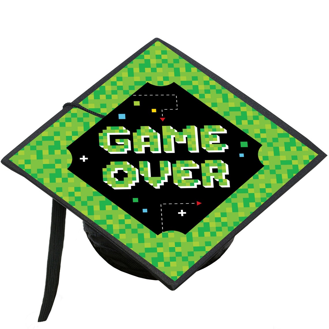 Game Over Video Game Graduation Cap Decorations Kit Grad - Etsy
