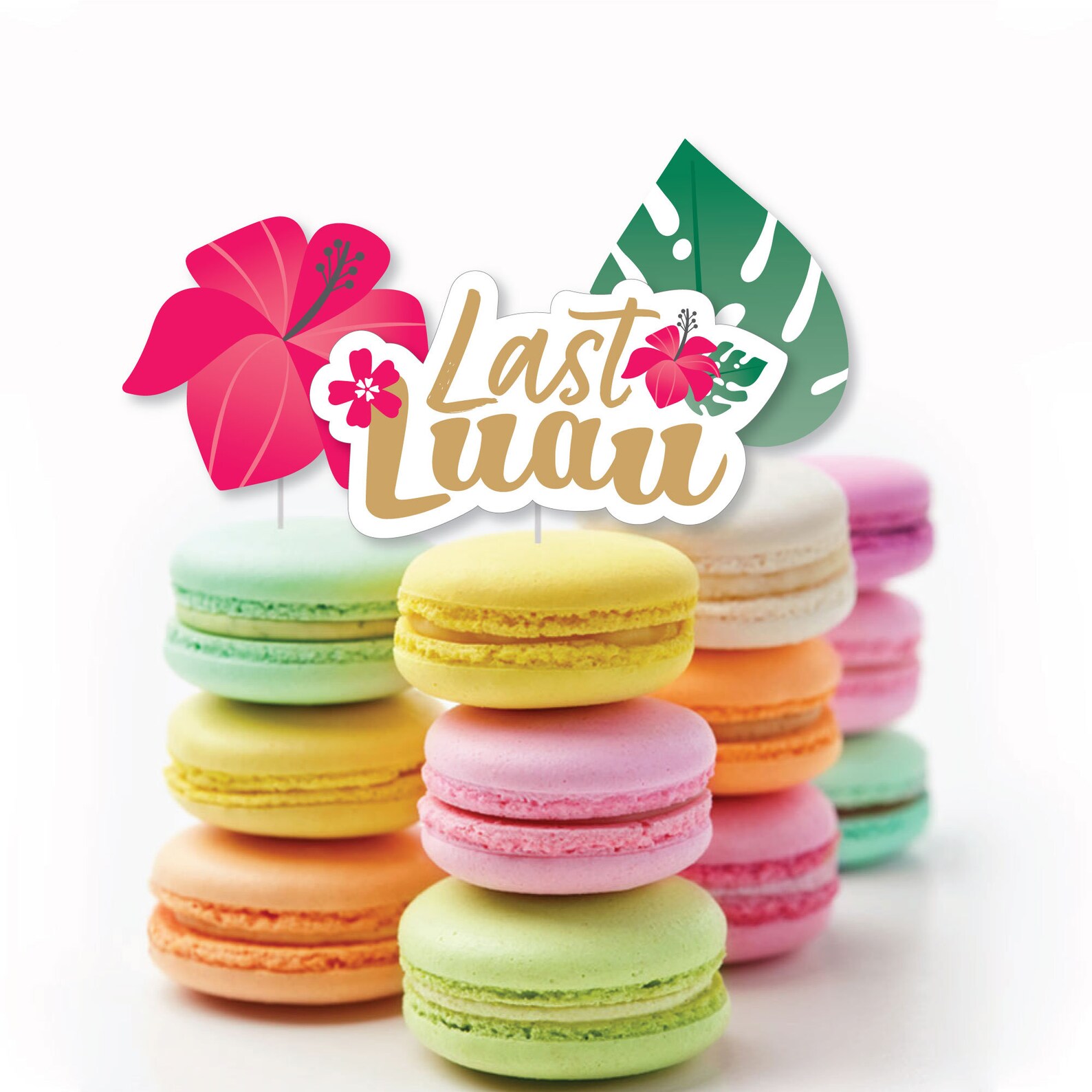 Last Luau DIY Shaped Tropical Bachelorette Party and Bridal - Etsy