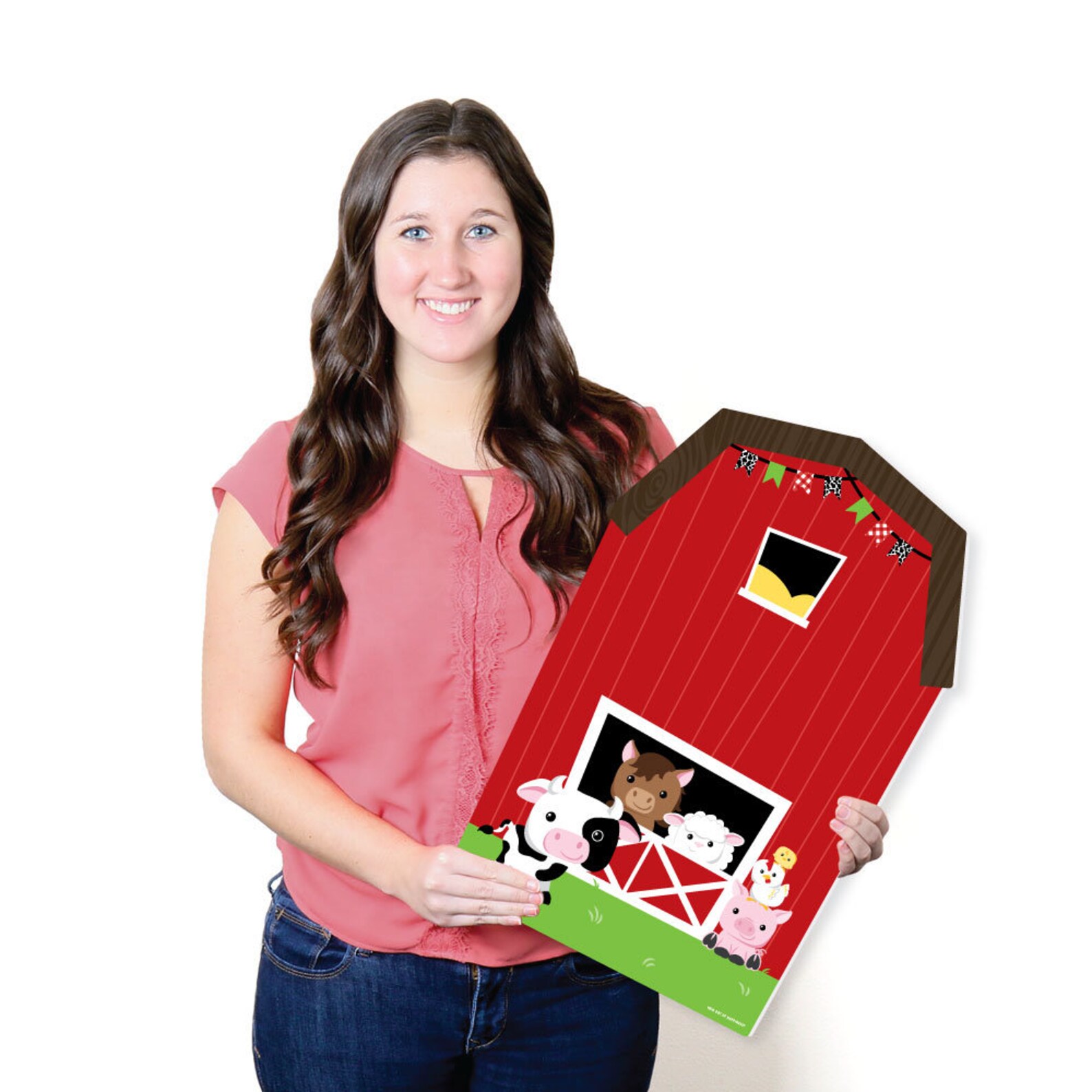 Farm Animals Barn Guest Book Sign Barnyard Baby Shower or | Etsy