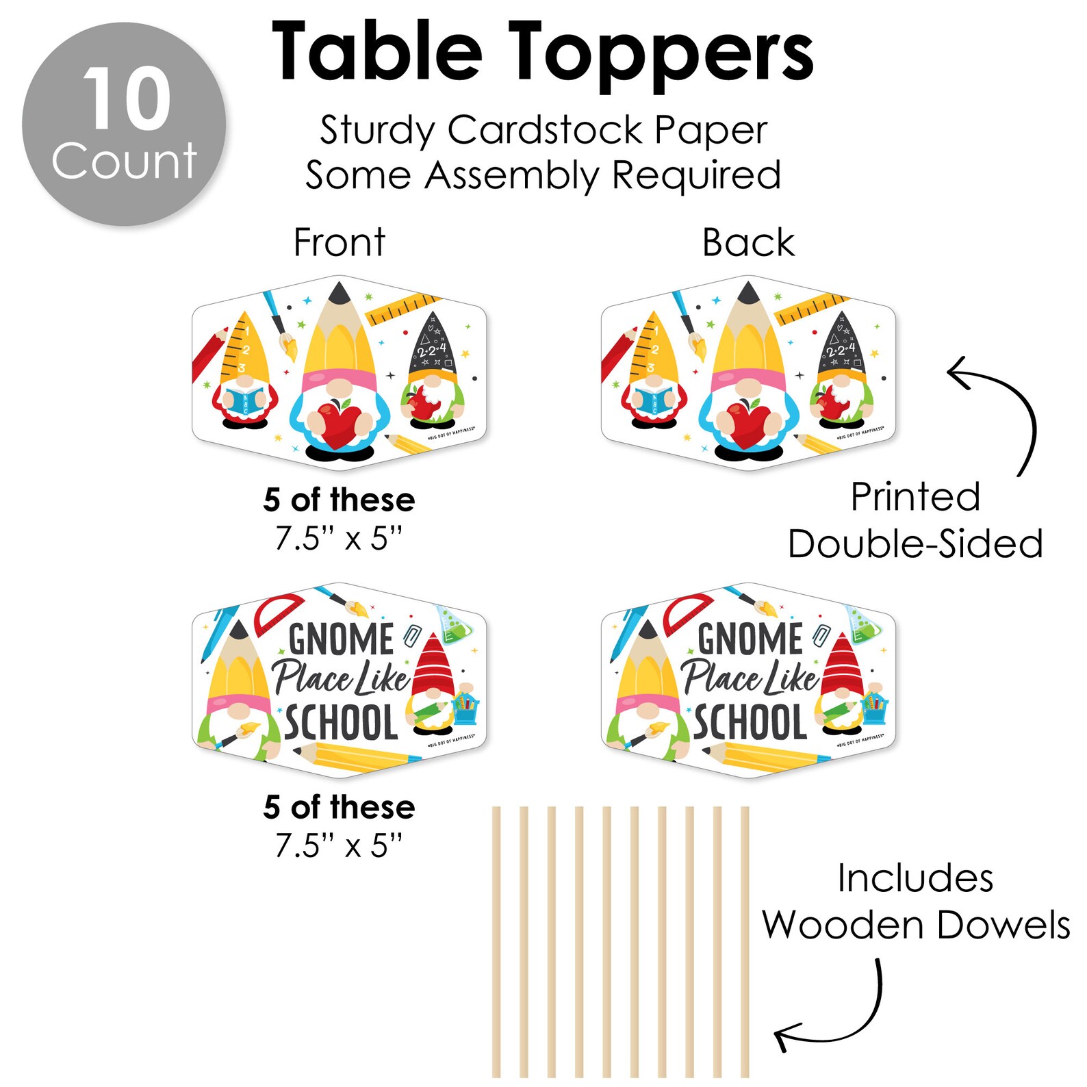 School Gnomes Teacher and Classroom Decorations Supplies - Etsy