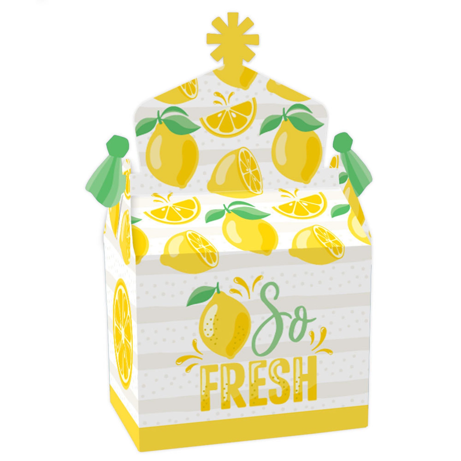 So Fresh - Lemon - Treat Box Party Favors - Citrus Lemonade Party ...