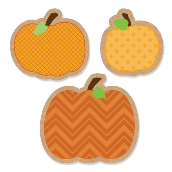Pumpkin Patch - DIY Shaped Fall, Halloween, or Thanksgiving Party Cut ...