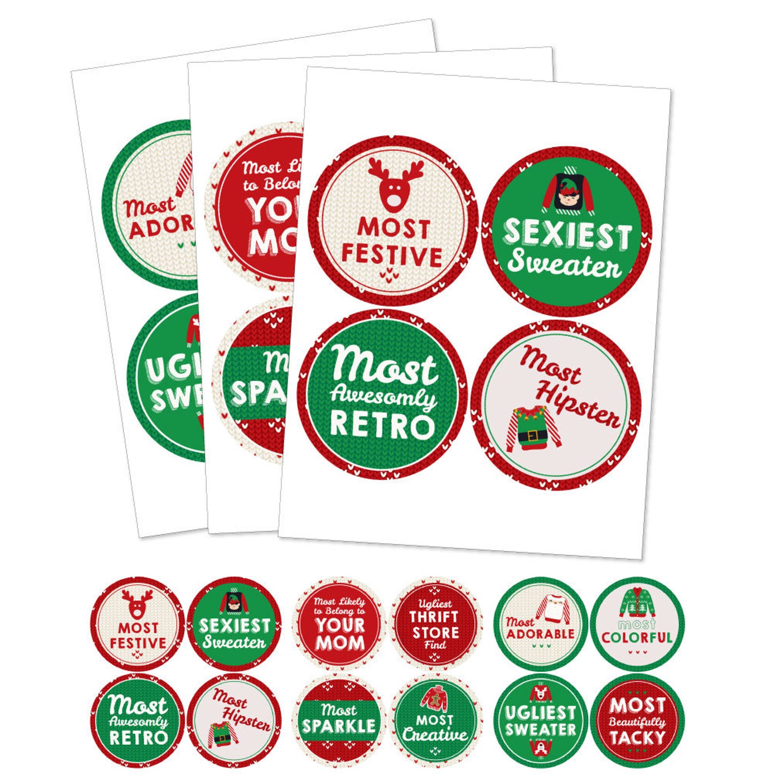 ugly-sweater-contest-awards-funny-christmas-party-name-etsy