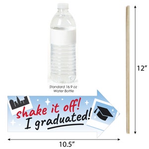 Funny in My Grad Era - Graduation Party Photo Booth Props Kit - 10 ...