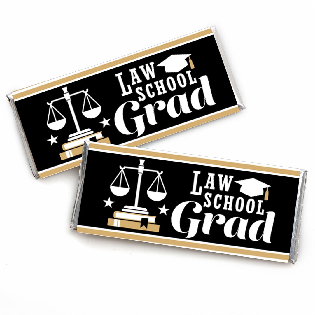 Law School Grad - Candy Bar Wrapper Future Lawyer Graduation Party ...
