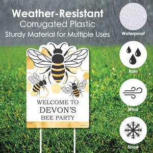 Little Bumblebee - Party Decorations - Bee Baby Shower or Birthday ...