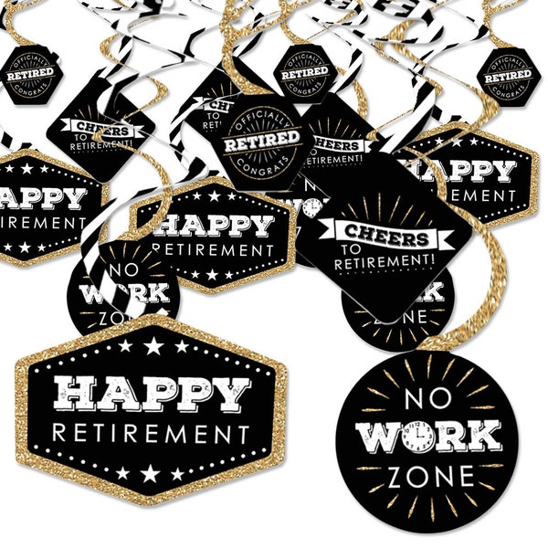 Retirement Party Decorations - Etsy