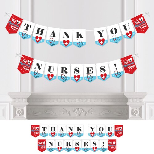 Pink Happy Nurses Week Banner Printable / Nurse Appreciation - Etsy
