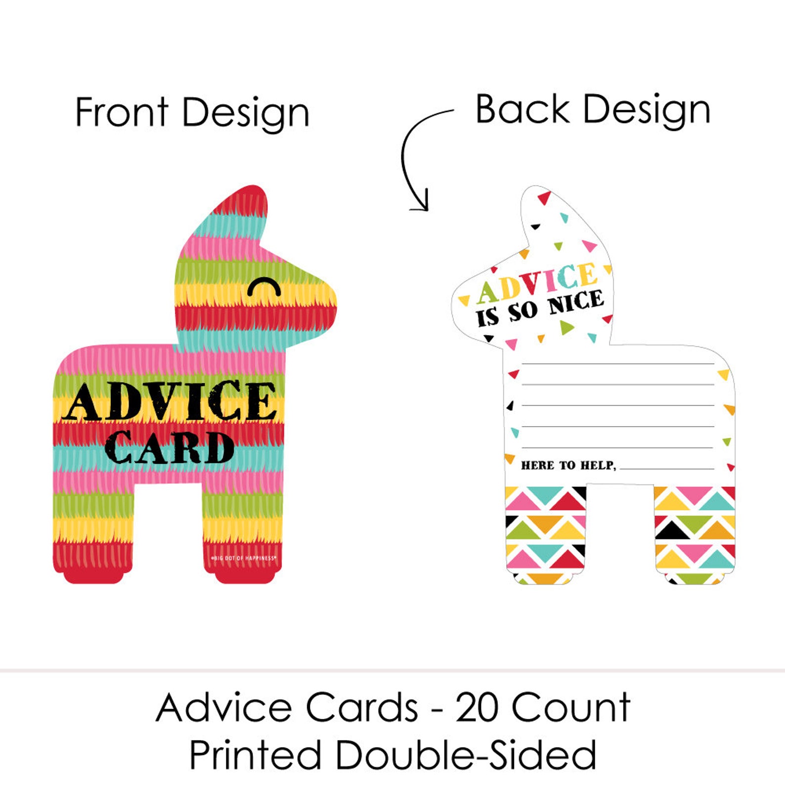 Let's Fiesta Pinata Wish Card Mexican Fiesta Baby - Etsy