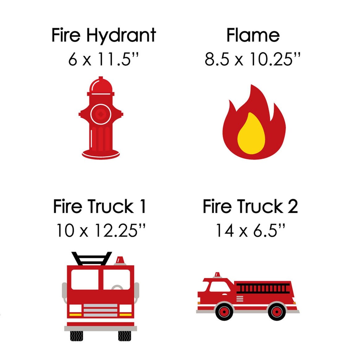 Fired up Fire Truck Lawn Decorations Outdoor Firefighter - Etsy