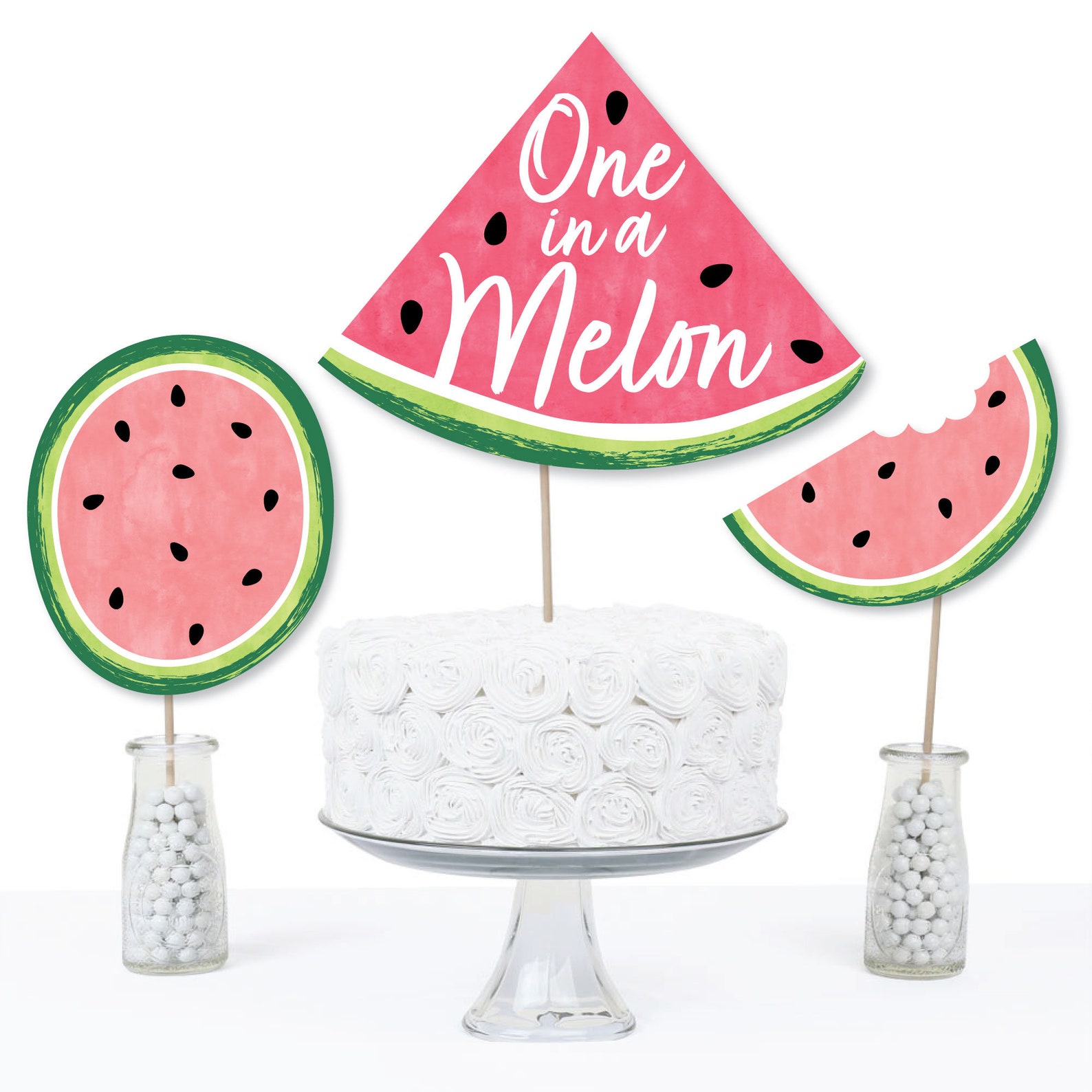 Sweet Watermelon Fruit Party Centerpiece Sticks Table - Etsy