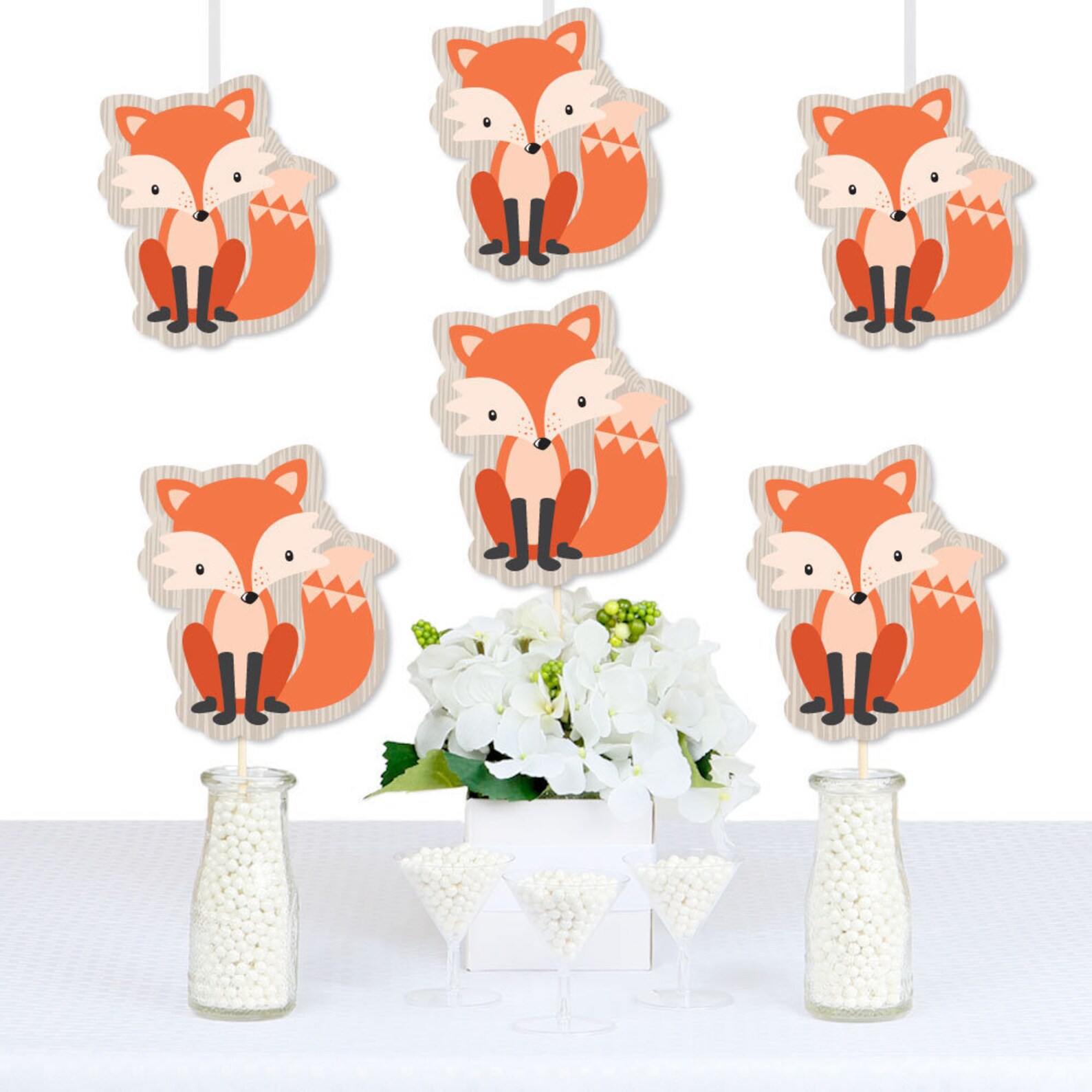 Fox Decorations DIY Fox Shaped Decorations Fox Woodland - Etsy