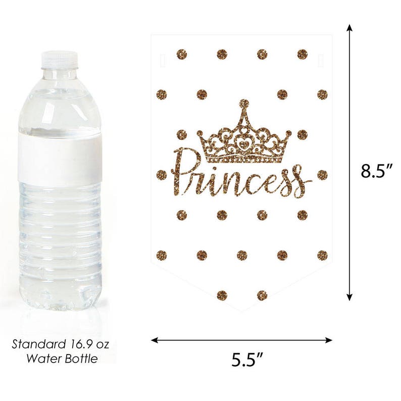 Custom Little Princess Crown Personalized Pink and Gold | Etsy