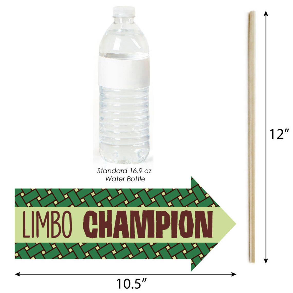 Funny Tiki Luau Party Photo Booth Props - Tropical Hawaiian Summer ...