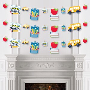 Back to School - First Day of School Classroom DIY Decorations ...