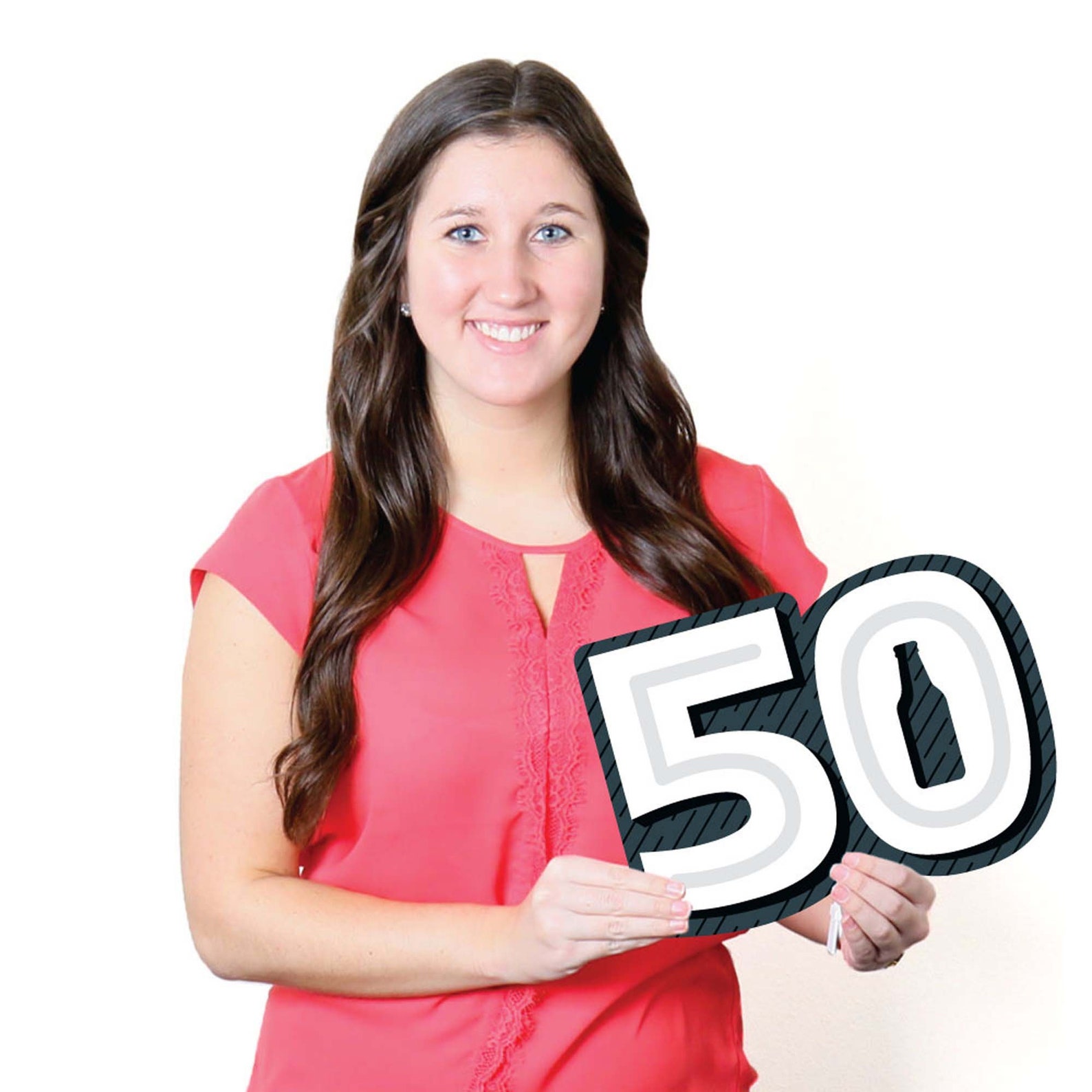 Cheers and Beers to 50 Years Fifty Shaped Lawn Decorations - Etsy