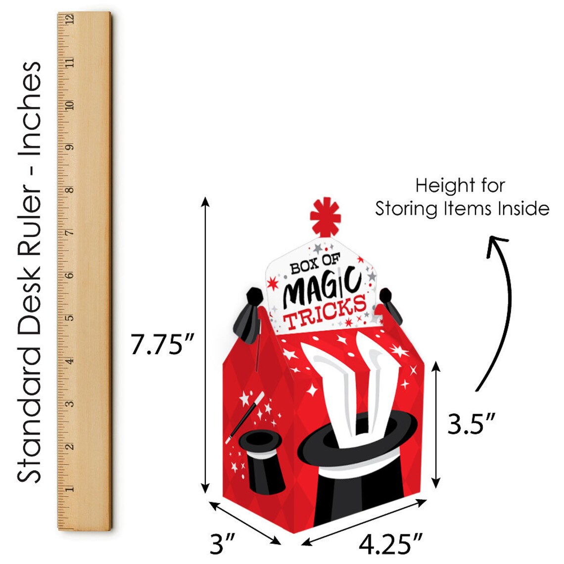 Ta-da Magic Show Treat Box Party Favors Magical Birthday | Etsy