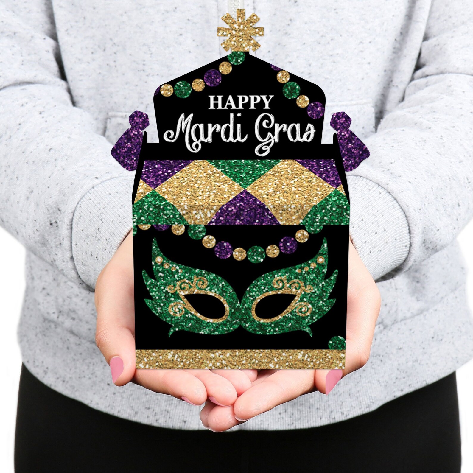 Mardi Gras Treat Box Party Favors Masquerade Party Goodie - Etsy