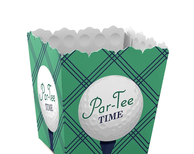 Par-tee Time - Golf - Party Mini Favor Boxes - Retirement or Birthday ...