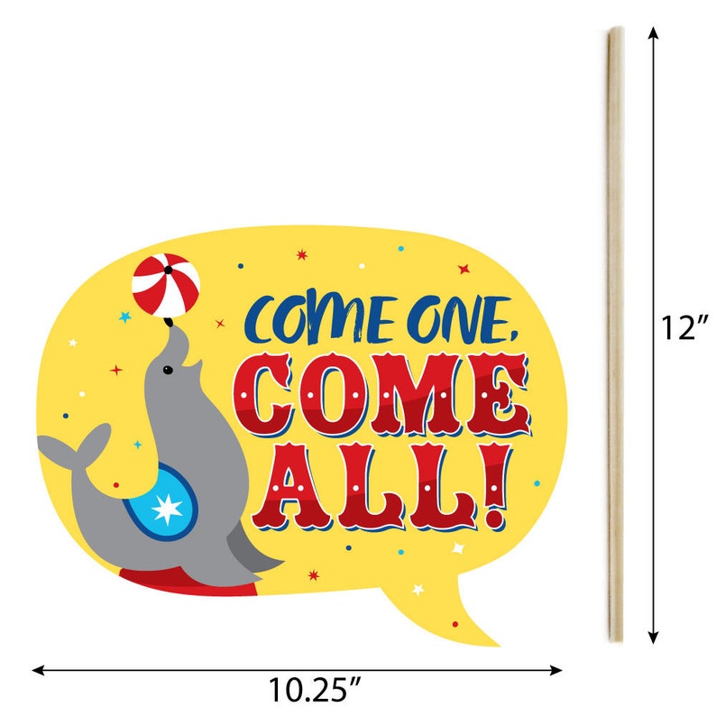 Funny Carnival Step Right up Circus Carnival Themed Photo - Etsy