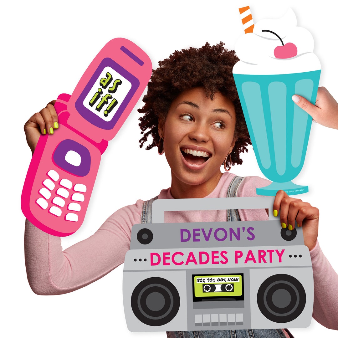 Custom Through the Decades - Milkshake, Flip Phone, and Boom Box ...