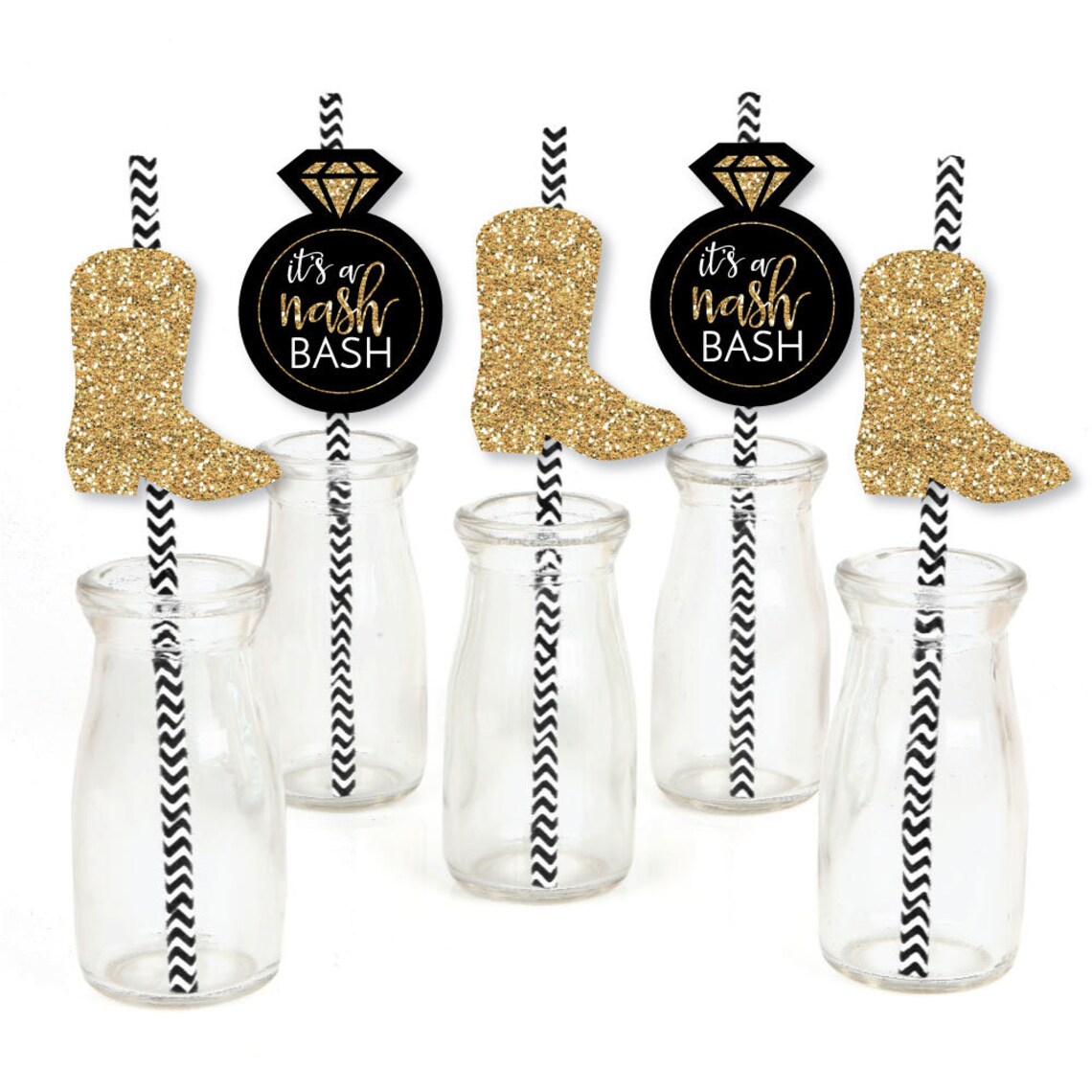 Nash Bash Nashville Bachelorette Party Decorations Die-cut | Etsy