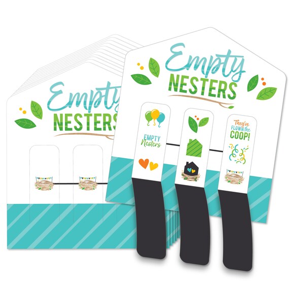 Empty Nesters - Empty Nest Party Game Pickle Cards - Pull Tabs 3-in-a ...