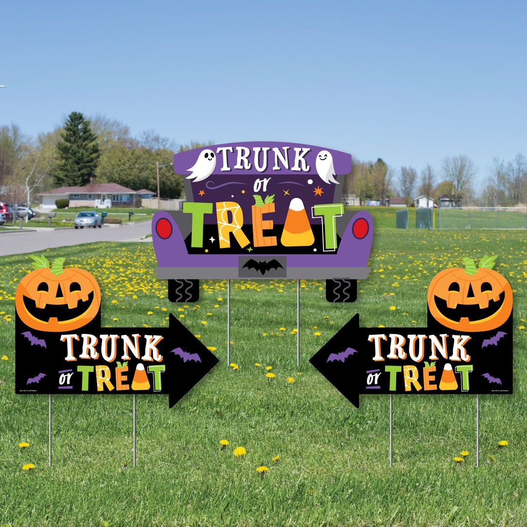 Big Dot of Happiness Trunk or Treat Halloween Car Parade - Etsy