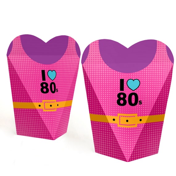 80's Retro - Totally 1980s - Decades Party or Birthday Party Favors ...