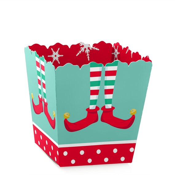 Elf Squad Party Mini Favor Boxes Kids Elf Christmas and | Etsy