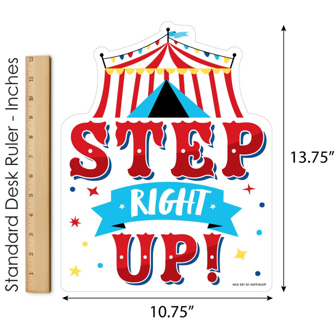 Carnival Step Right up Circus Outdoor Lawn Sign Carnival - Etsy