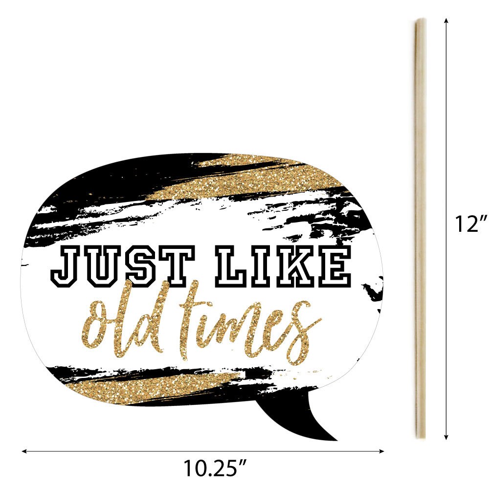 Reunited Class Reunion Photo Booth Props High School - Etsy