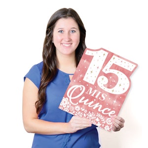 Mis Quince Anos - Outdoor Lawn Sign - Quinceanera Sweet 15 Birthday ...