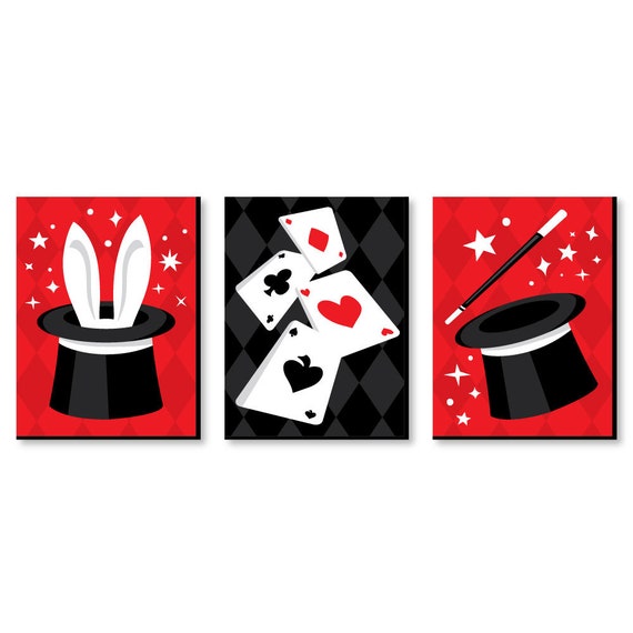 Ta-Da, Magic Show - Magical Wall Art, Kids Room Decor and Game Room ...