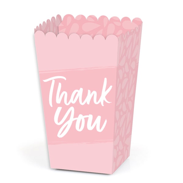 Pink Popcorn Box - Etsy