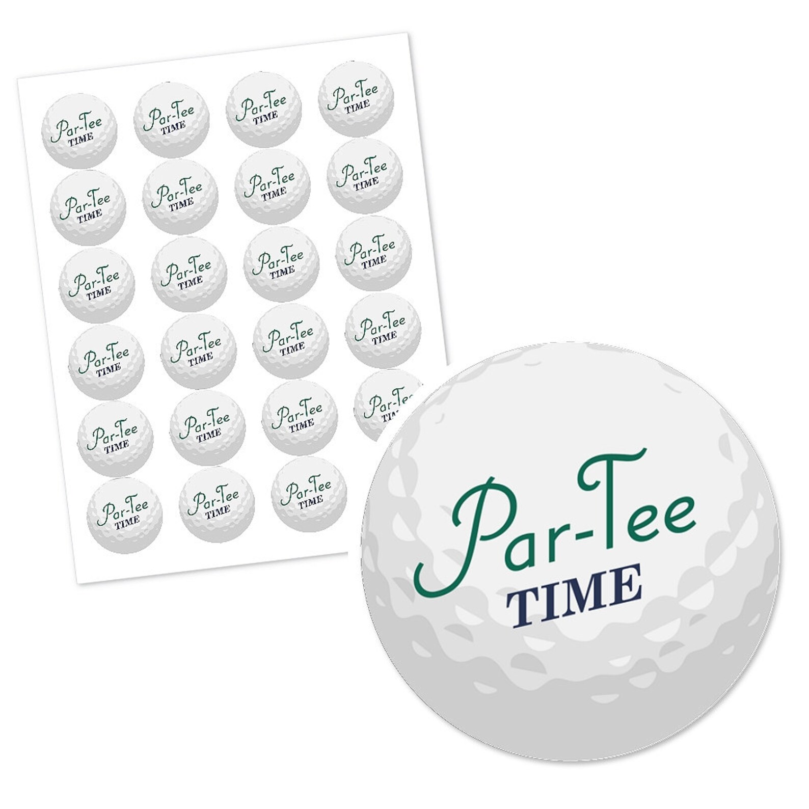 Custom Par-tee Time Golf Personalized Birthday or - Etsy