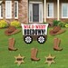 Western Hoedown Yard Sign and Outdoor Lawn Decorations Wild West Cowboy ...