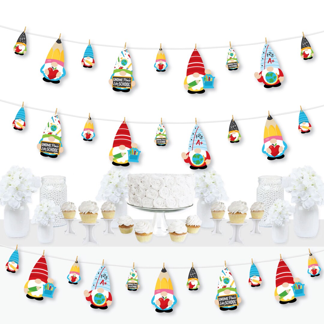 School Gnomes - Teacher and Classroom DIY Decorations - Clothespin ...