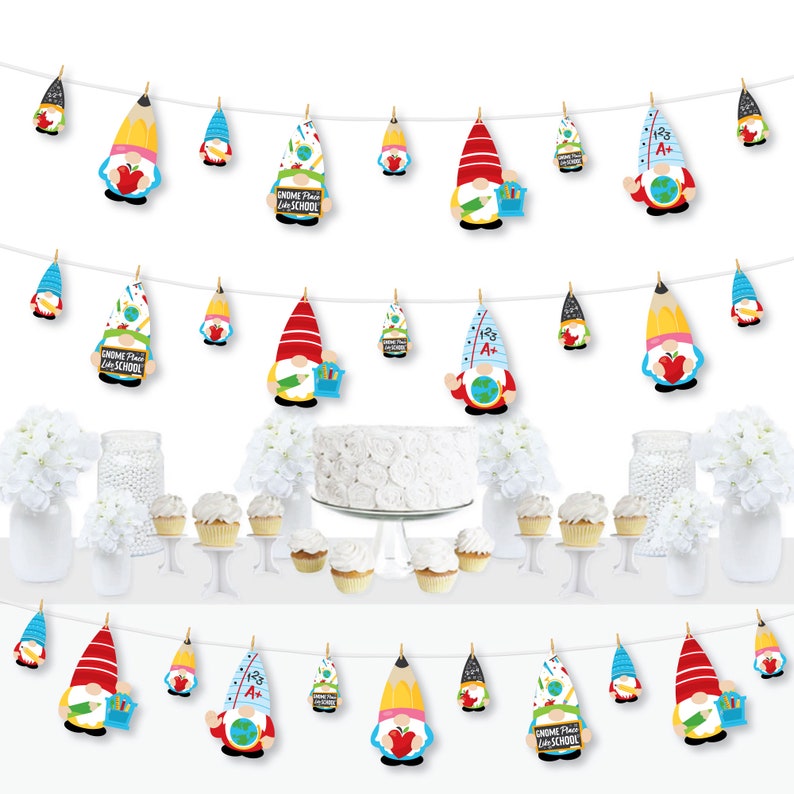 School Gnomes - Teacher and Classroom DIY Decorations - Clothespin ...