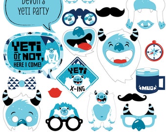 Yeti Birthday Party | Etsy