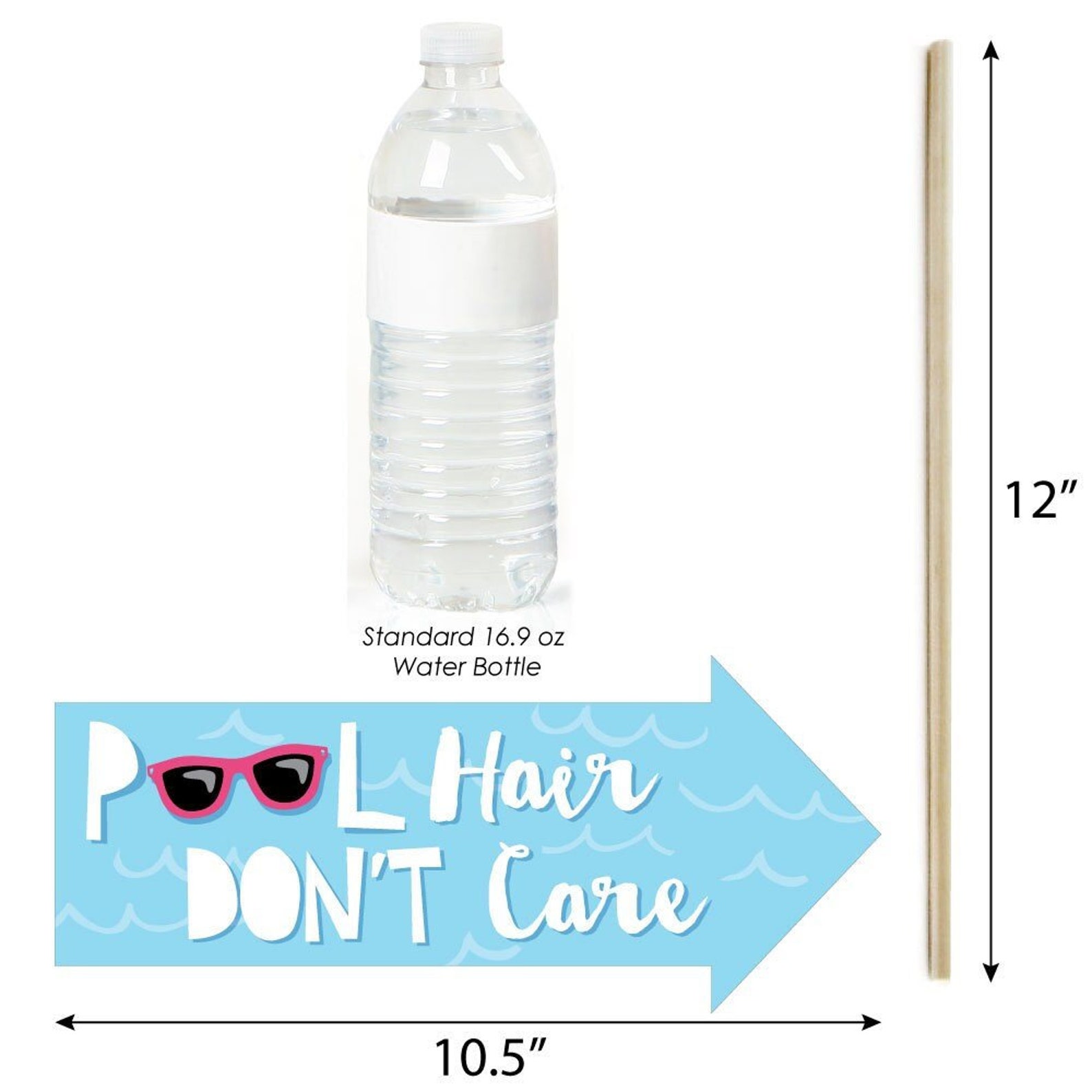 Funny Make A Splash Pool Party Photo Props Swimming Party Photo Booth ...