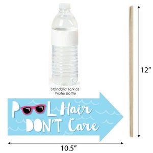 Funny Make A Splash - Pool Party Photo Props - Swimming Party Photo ...