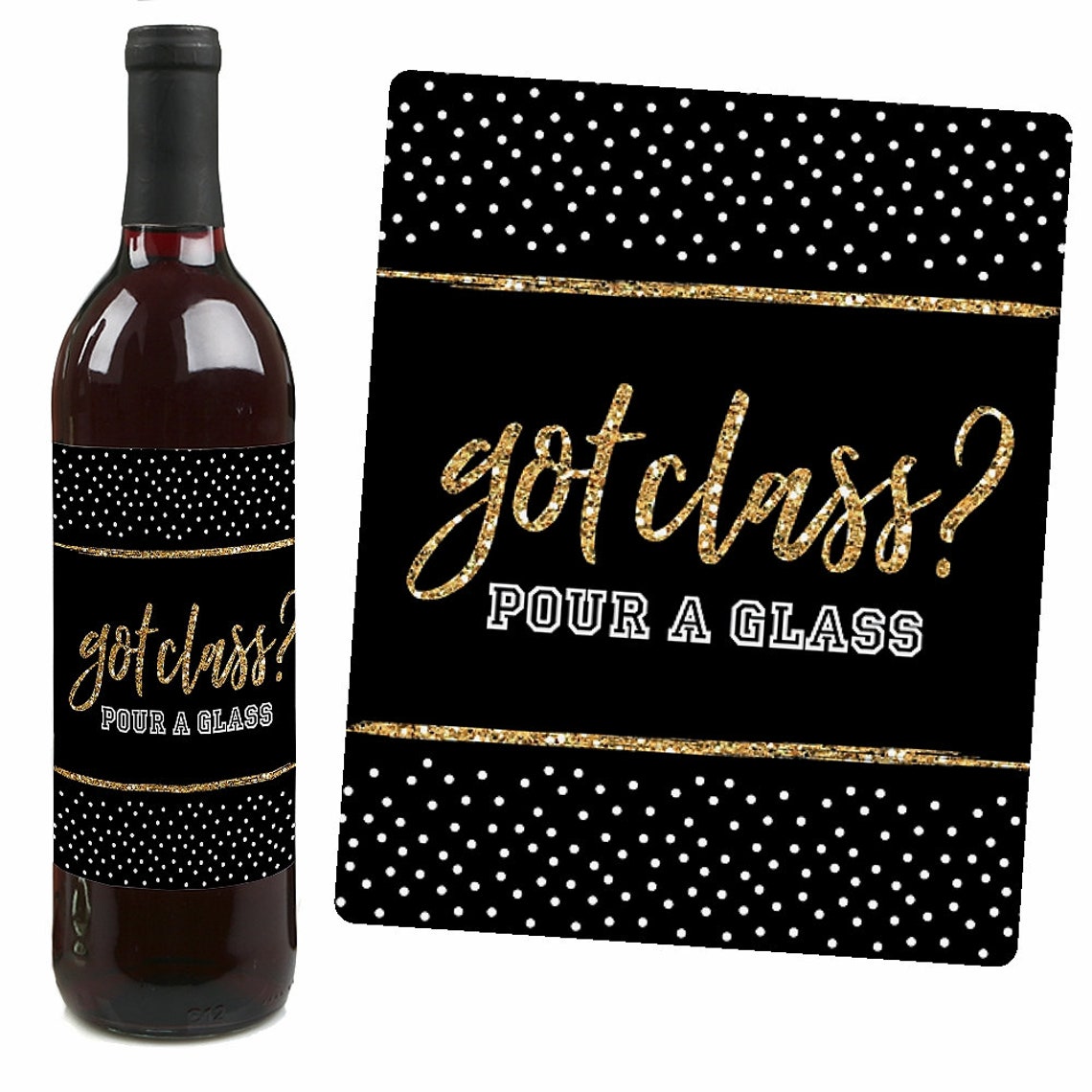 Reunited School Class Reunion Party Wine Bottle Labels for - Etsy