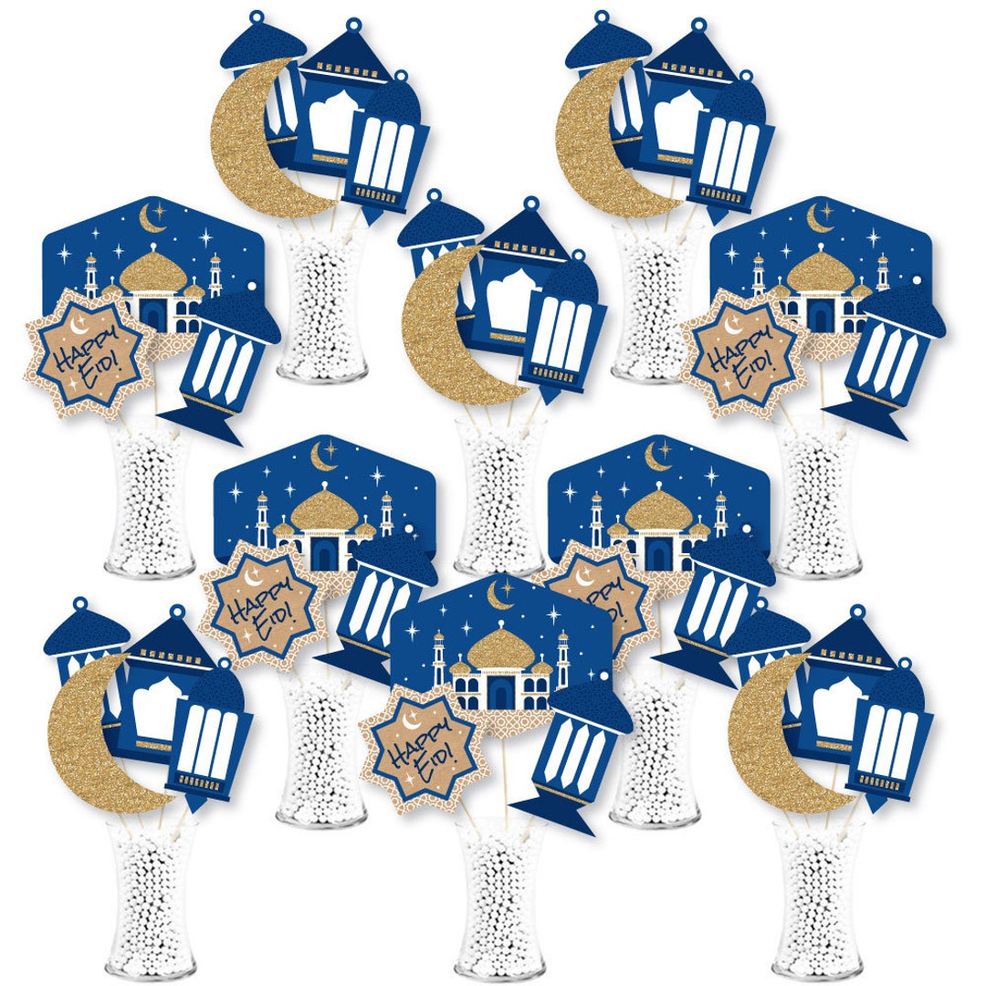 Ramadan Eid Mubarak Centerpiece Sticks Showstopper Table - Etsy