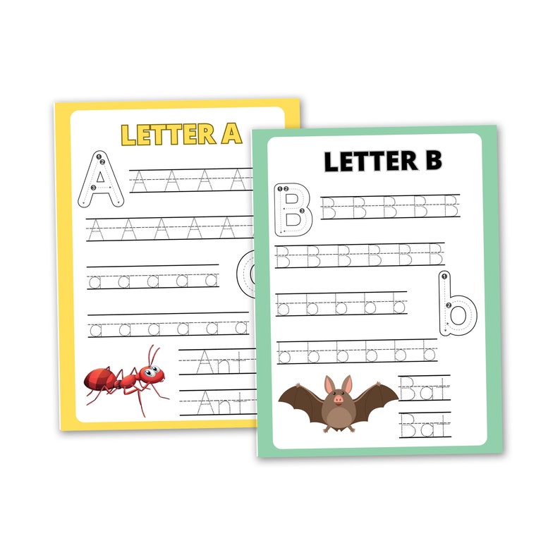 Printable Animal ABC Tracing Workbook | Kids' Animal Wordsearch ...