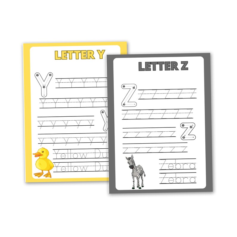 Printable Animal ABC Tracing Workbook | Kids' Animal Wordsearch ...