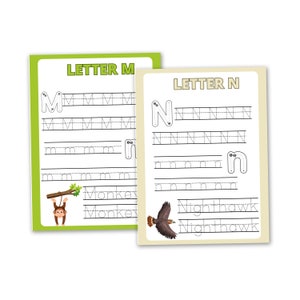 Printable Animal ABC Tracing Workbook | Kids' Animal Wordsearch ...
